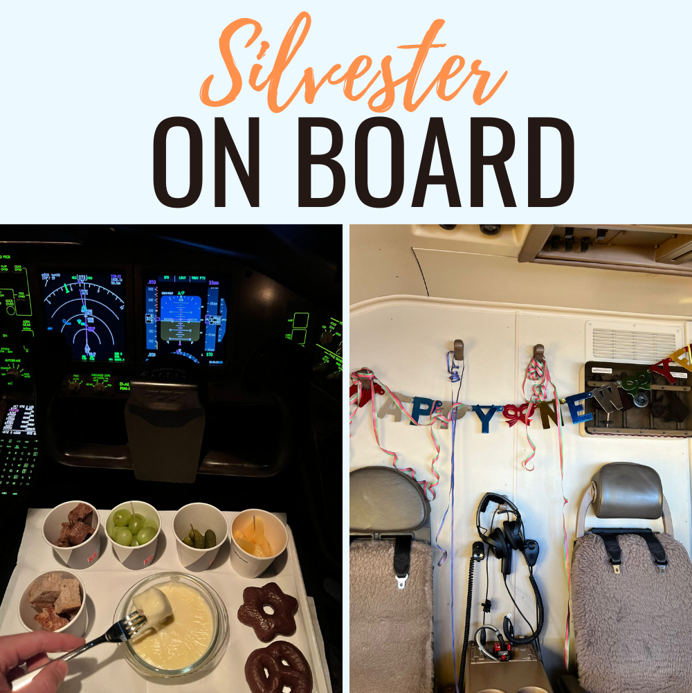 Silvester über den Wolken – aircraftwindows